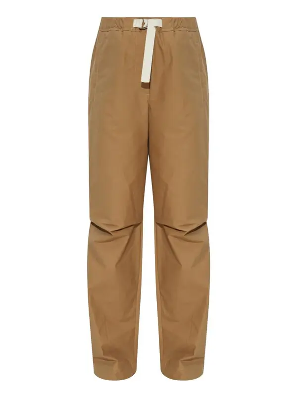 JIL SANDER Pocketed Trousers - Beige