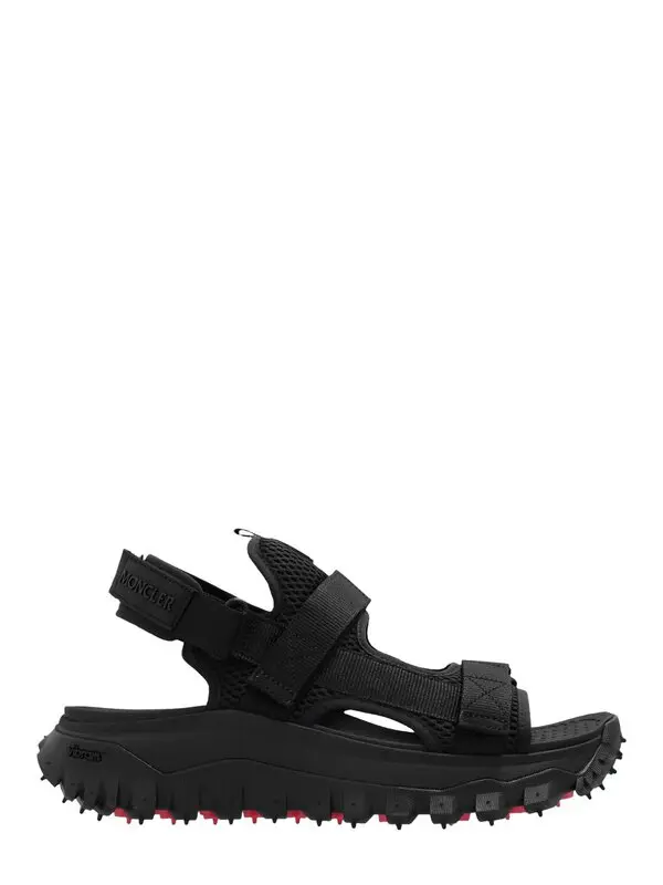 Moncler Trailgrip Sandals - Black