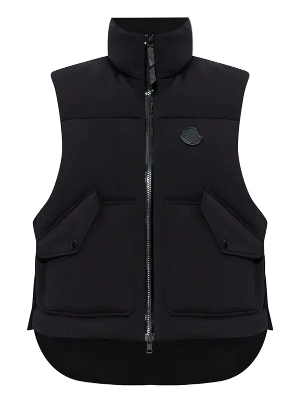 Moncler 4 Edward Enninful Quilted Vest - Black