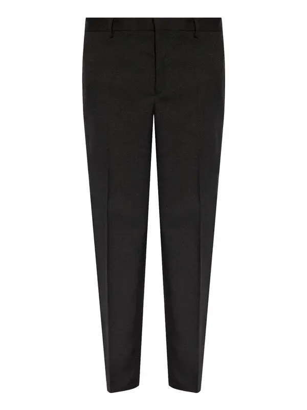 JIL SANDER Pleat-front Trousers - Black