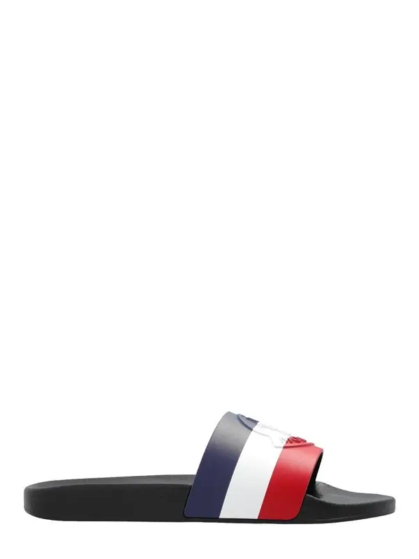 Moncler Basile Rubber Slides - Multicolour