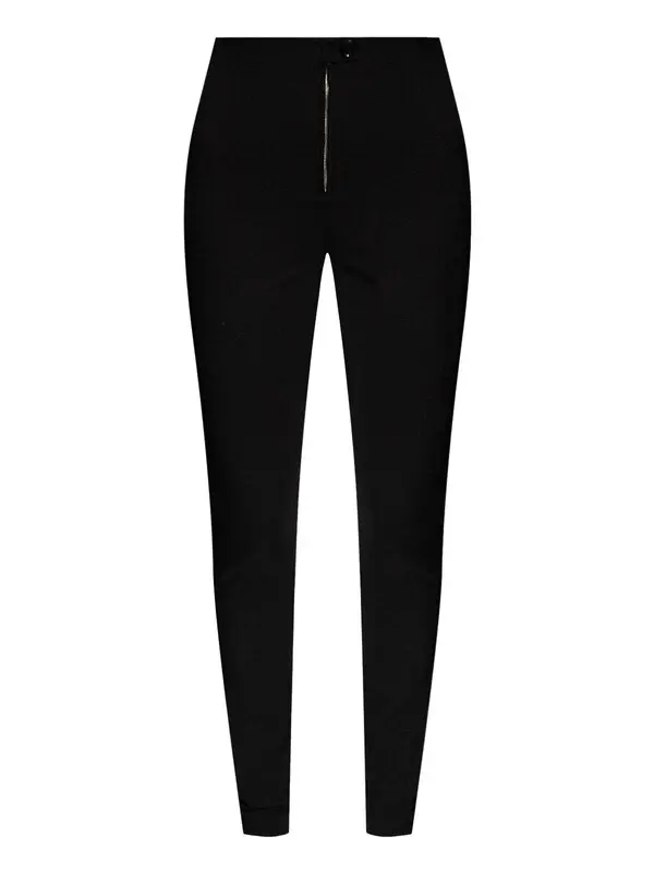 Alaïa High-waisted Trousers - Black