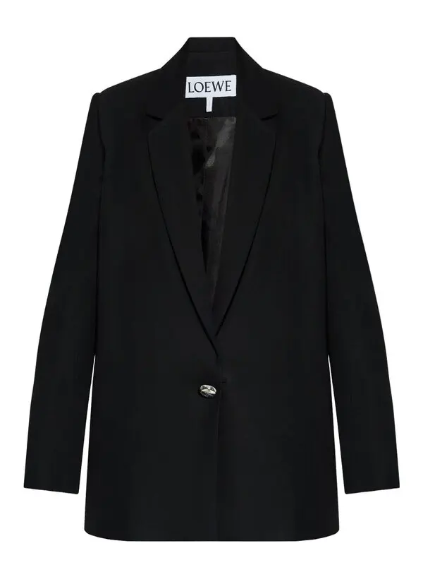 Loewe Wrap-front Blazer - Black