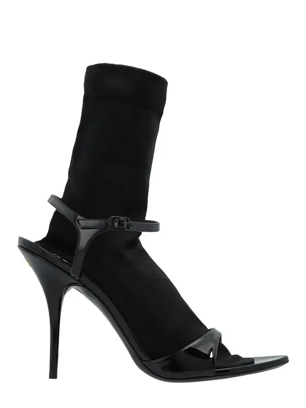 Balenciaga Avenue Sock High-heeled Shoes - Black