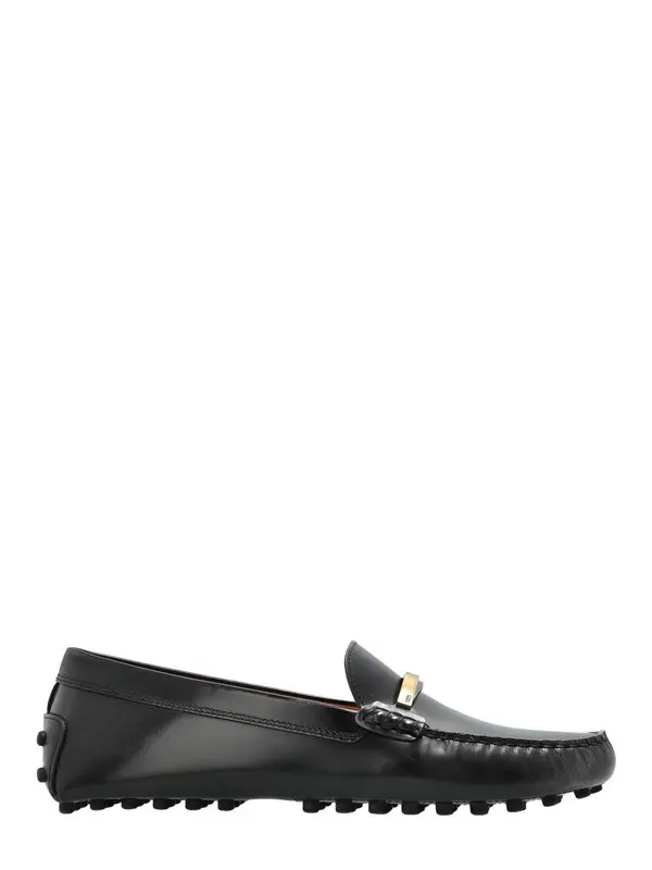 TOD’S Leather Loafers - Black