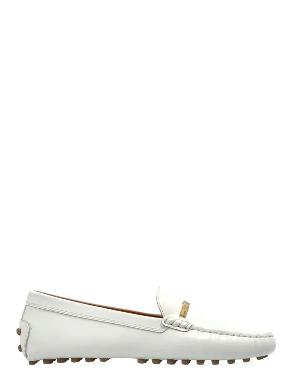 TOD’S Leather Loafers - White