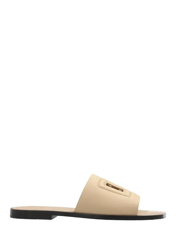 Dolce & Gabbana Logo Sliders - Beige