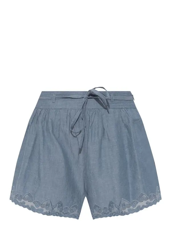 Ulla Johnson Elowen Shorts - Blue
