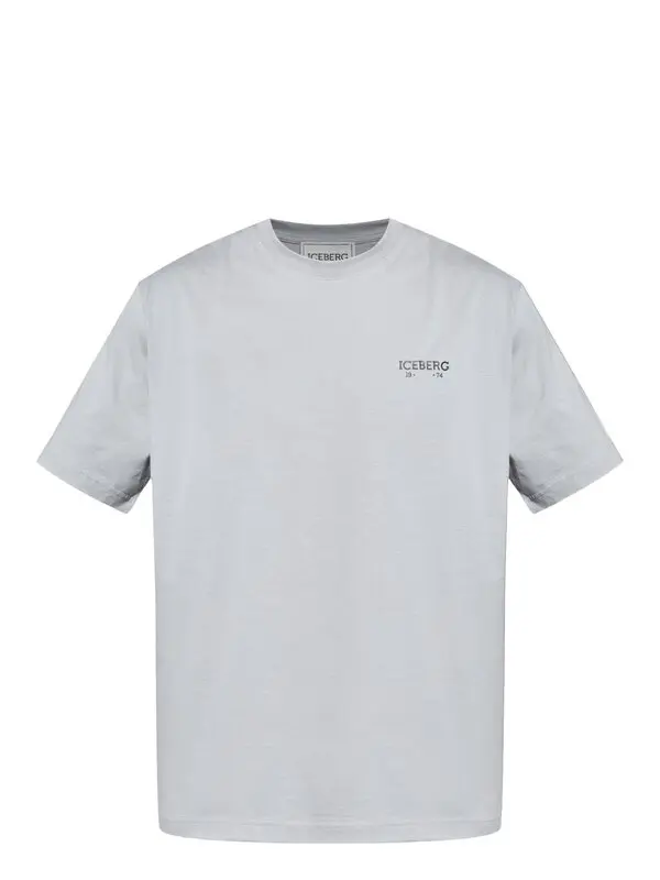 Iceberg T-shirt With Logo - Grey