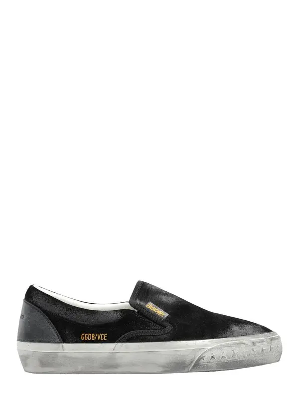 Golden Goose Vce Slip-on Shoes - Black