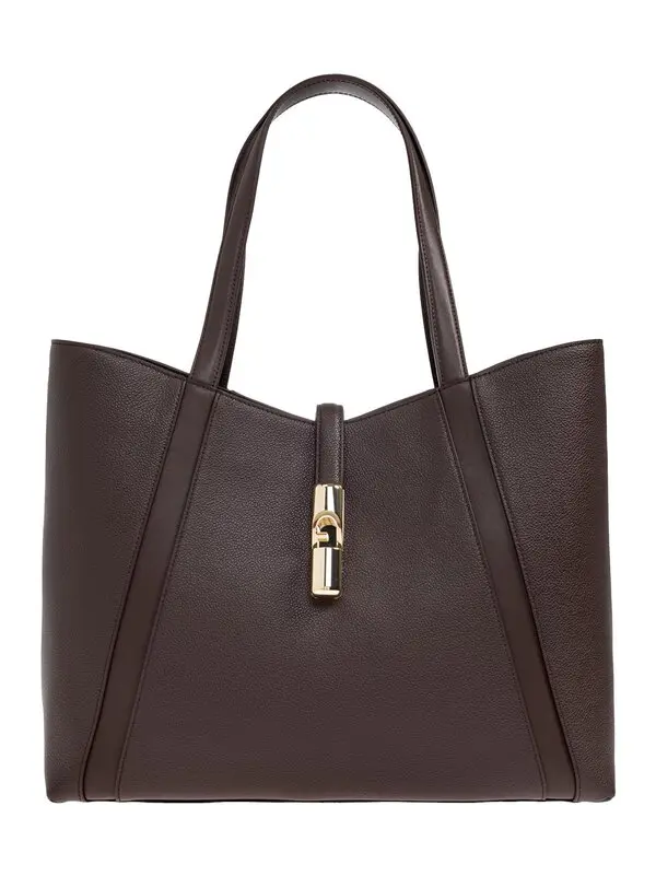 Furla Goccia Large Shopper Bag - Brown
