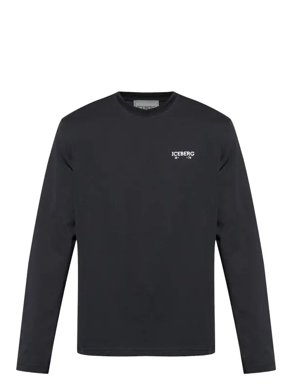 Iceberg T-shirt With Logo - Black
