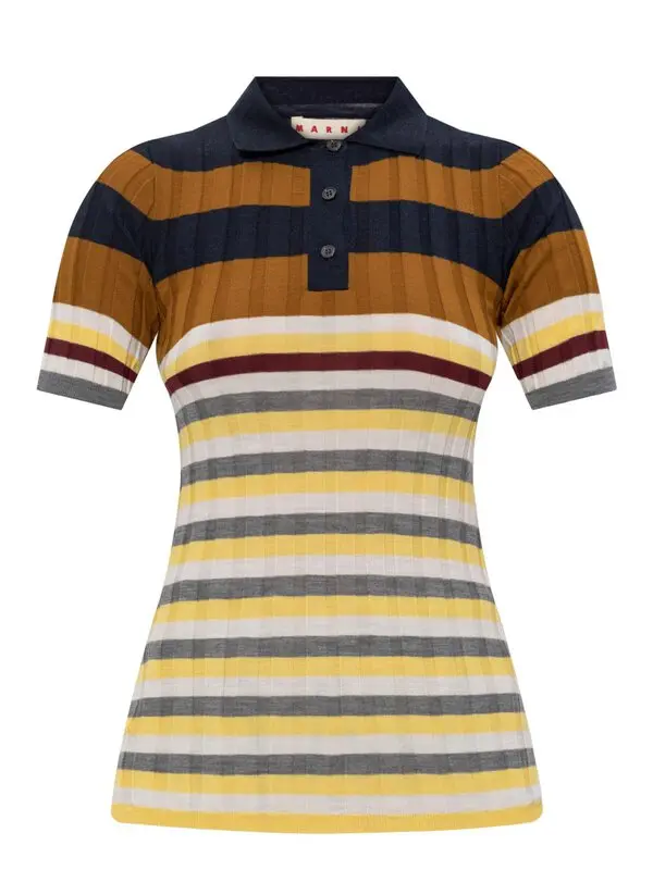 Marni Wool Polo - Multicolour