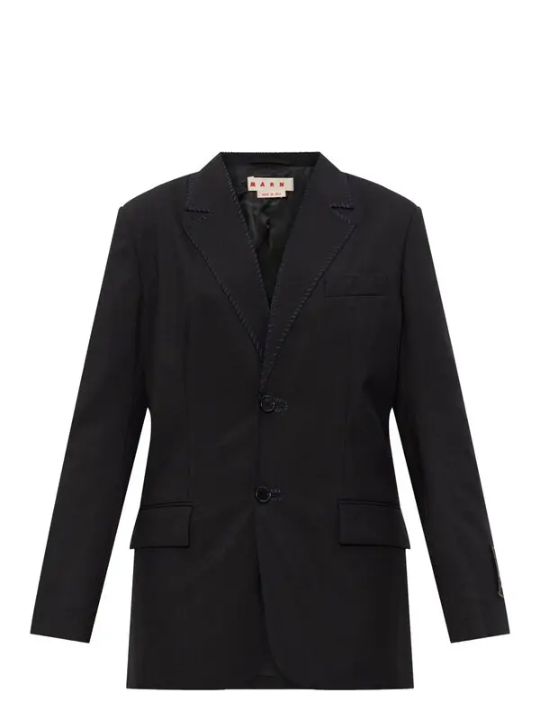 Marni Wool Blazer - Black