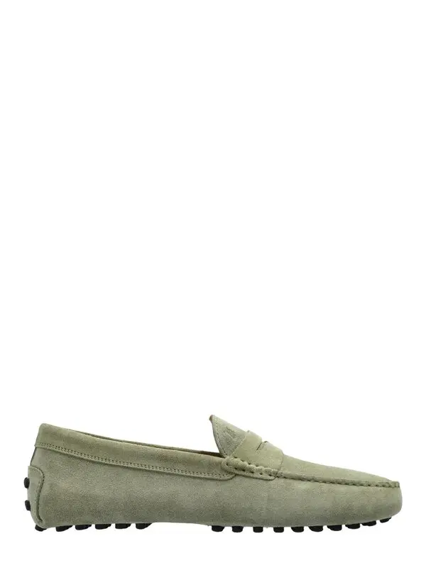 TOD’S Suede Loafers - Green