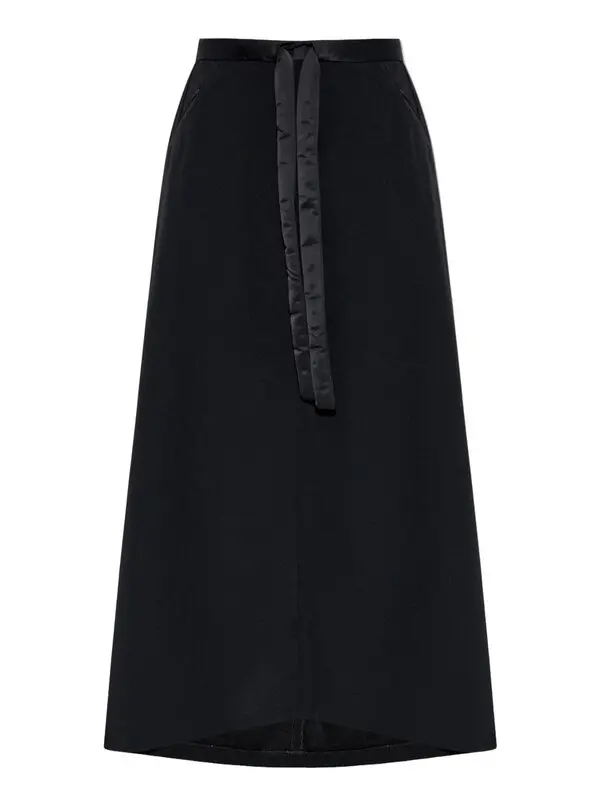 Y3 Logo Skirt - Black