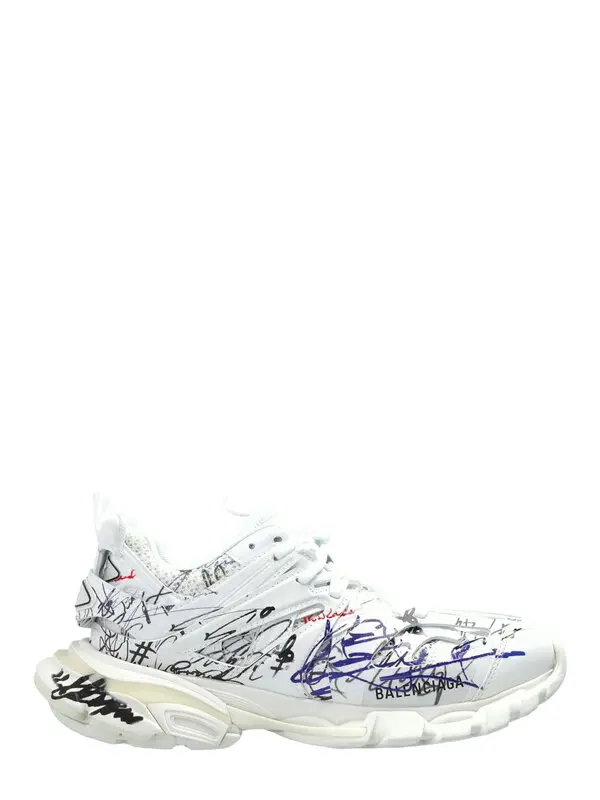 Balenciaga Track Autographe Sneakers - White
