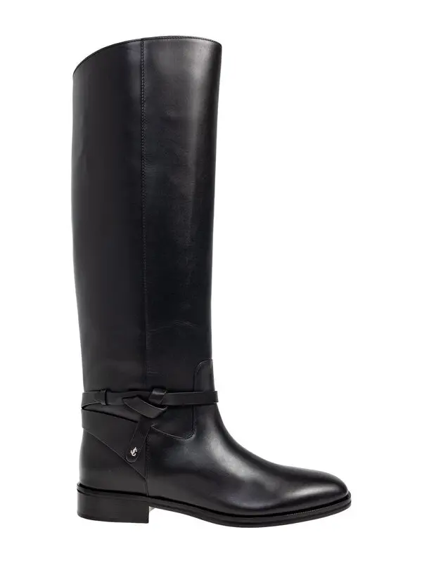 JIMMY CHOO Lawton Boots - Black