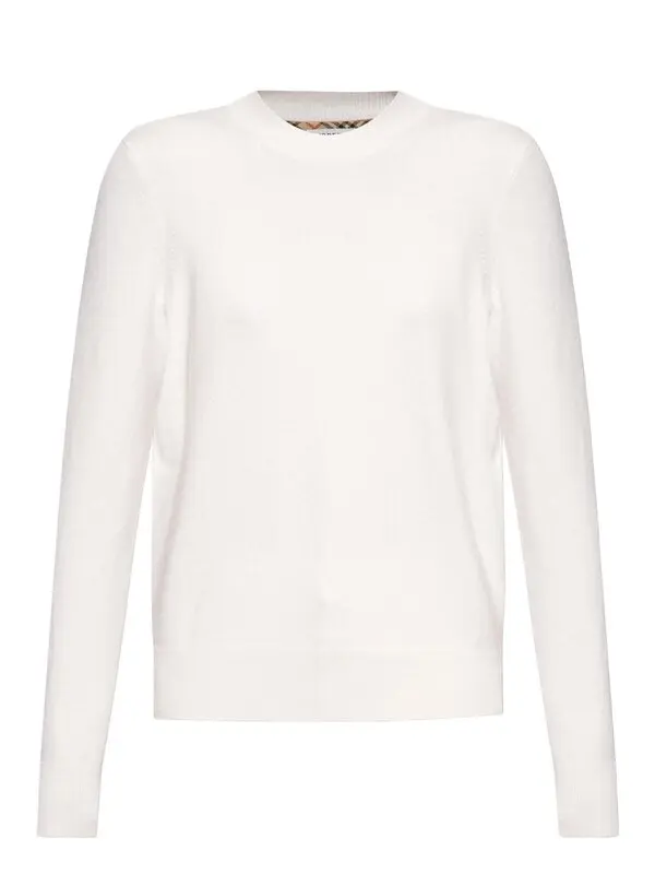 Burberry Cashmere Sweater - Cream