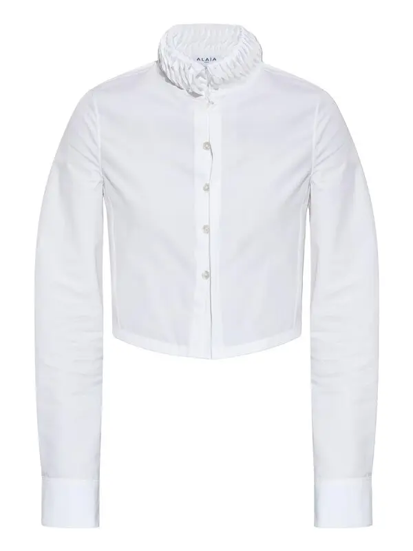 Alaïa Short Shirt - White