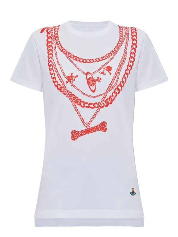 VIVIENNE WESTWOOD Printed T-shirt - White