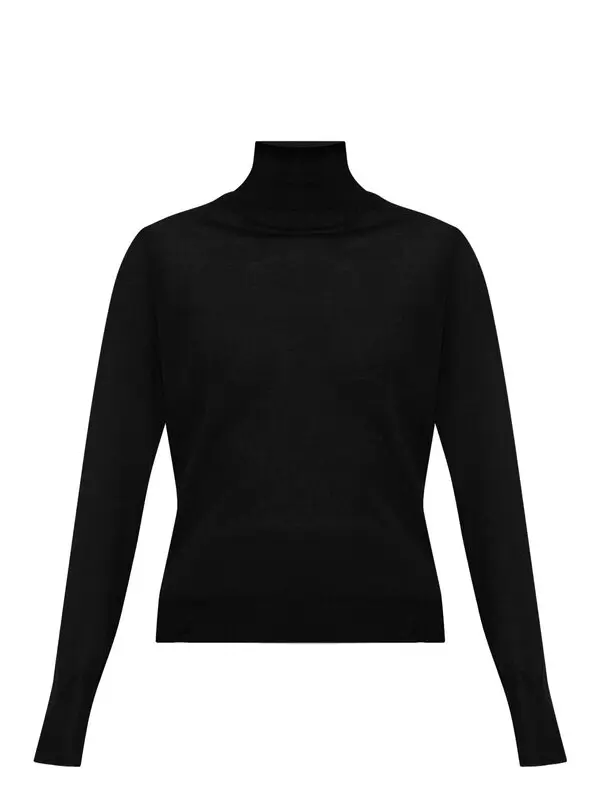 GOLDEN GOOSE Wool Turtleneck - Black