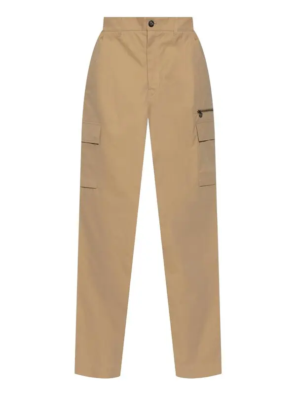 Versace Trousers With Cargo Pockets - Beige