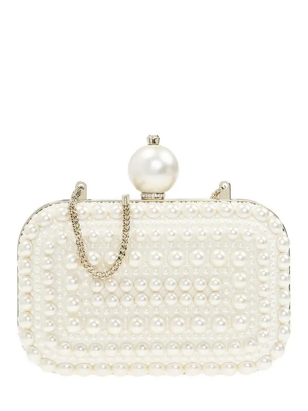 JIMMY CHOO Cloud Shoulder Bag - Cream