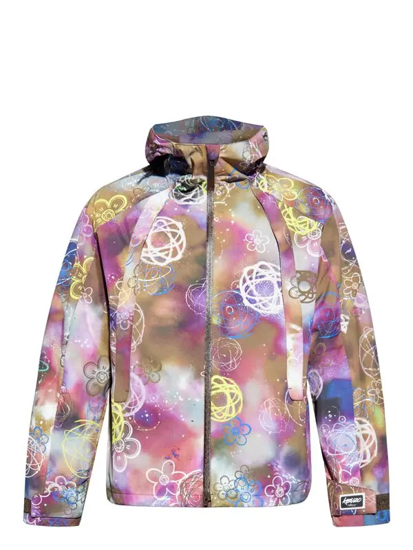 Kenzo Patterned Nylon Jacket - Multicolour