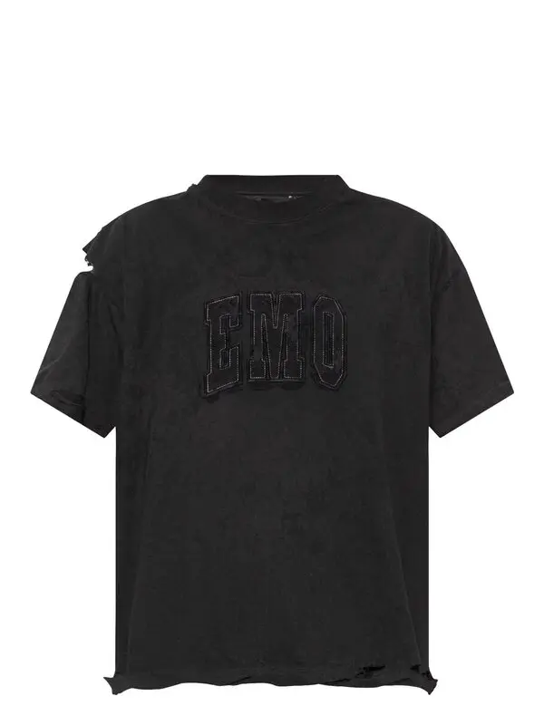Balenciaga Logo T-shirt - Black