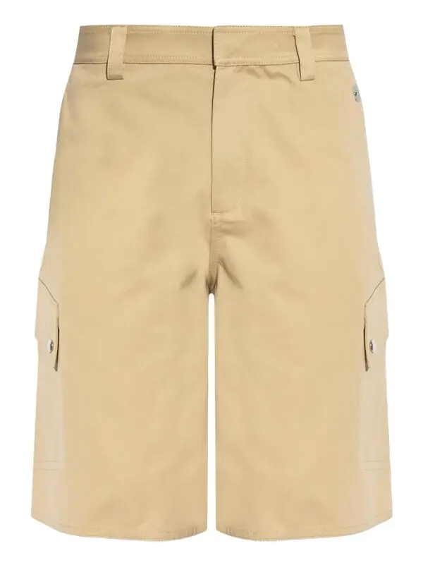 Off-White Cargo Shorts - Beige