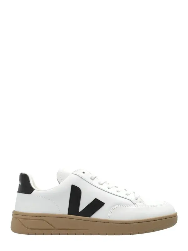 VEJA V-12 Leather Sneakers - White
