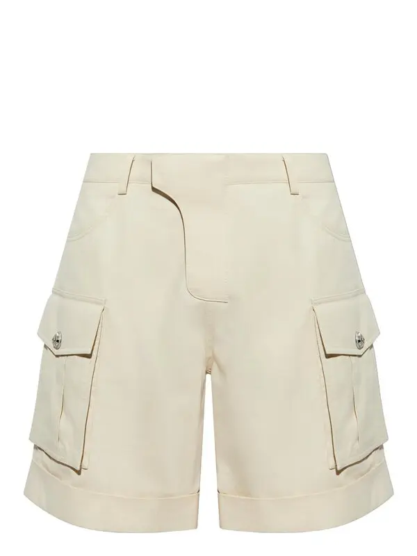 Balmain Cargo Shorts - Cream