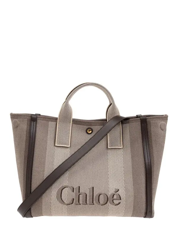 Chloé Carry Medium Bag - Beige