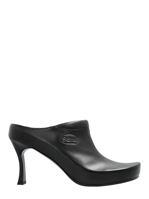 Balenciaga X Scholl Heeled Mules - Black