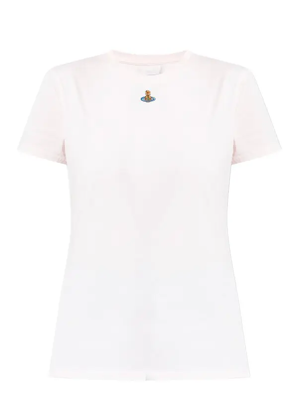 VIVIENNE WESTWOOD Logo T-shirt - Pink