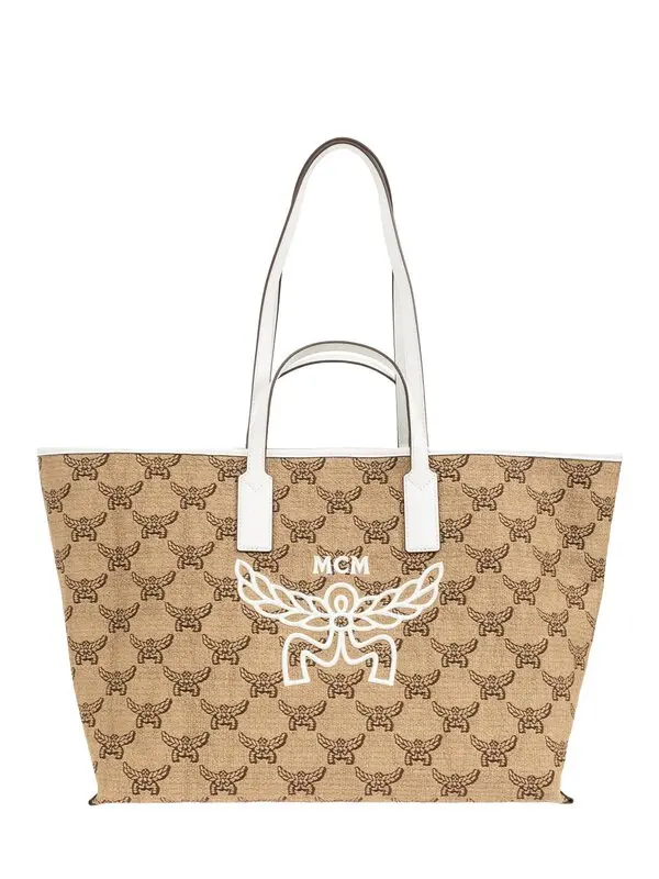 Mcm Shopper Bag - Beige