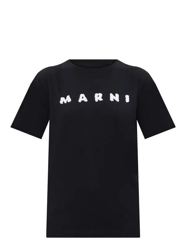 Marni Logo T-shirt - Black