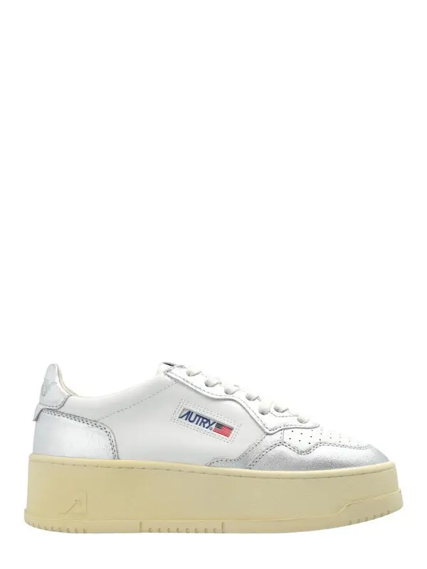 AUTRY Medalist Platform Sneakers - White