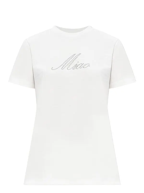 Blumarine Logo T-shirt - White