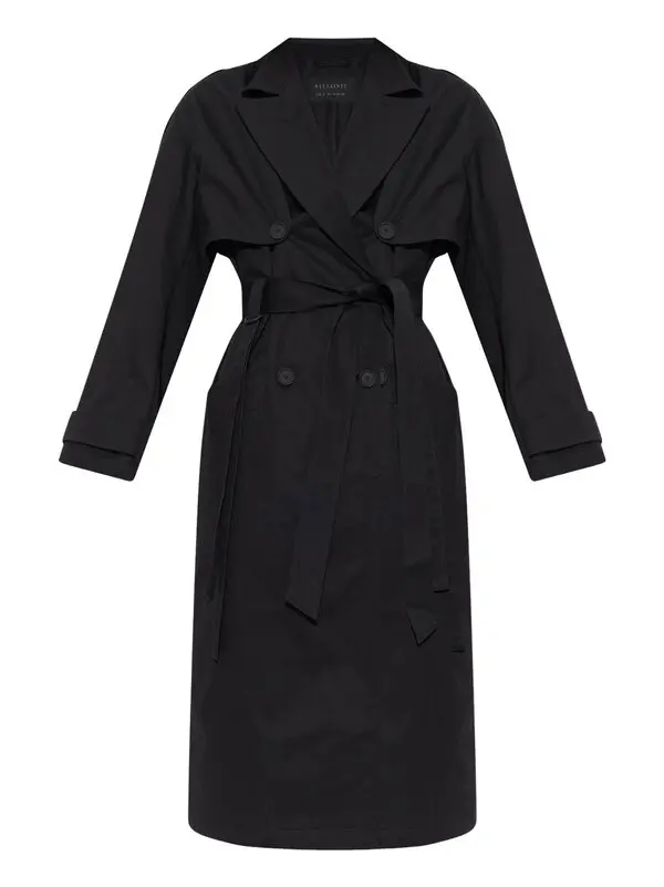 ALLSAINTS Cadence Trench Coat - Black