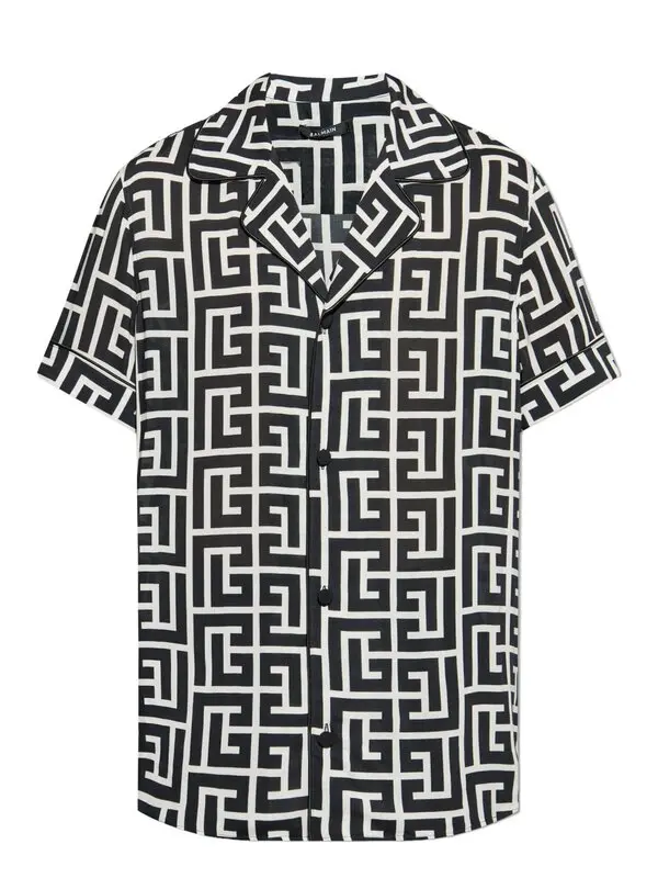 Balmain Short-sleeve Shirt - Black
