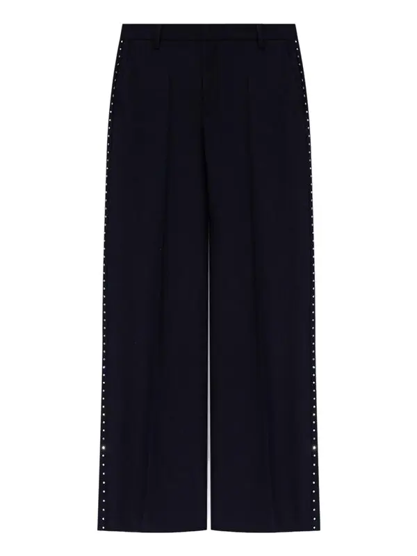 Zadig&Voltaire Panol Wide-leg Trousers - Navy Blue