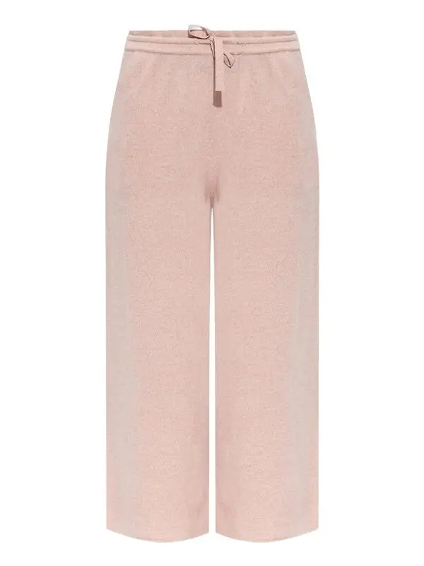 JIL SANDER Cashmere Trousers - Pink
