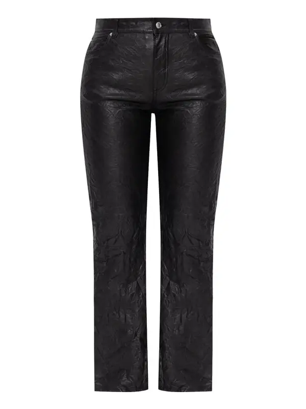 Zadig&Voltaire Evy Leather Trousers - Black