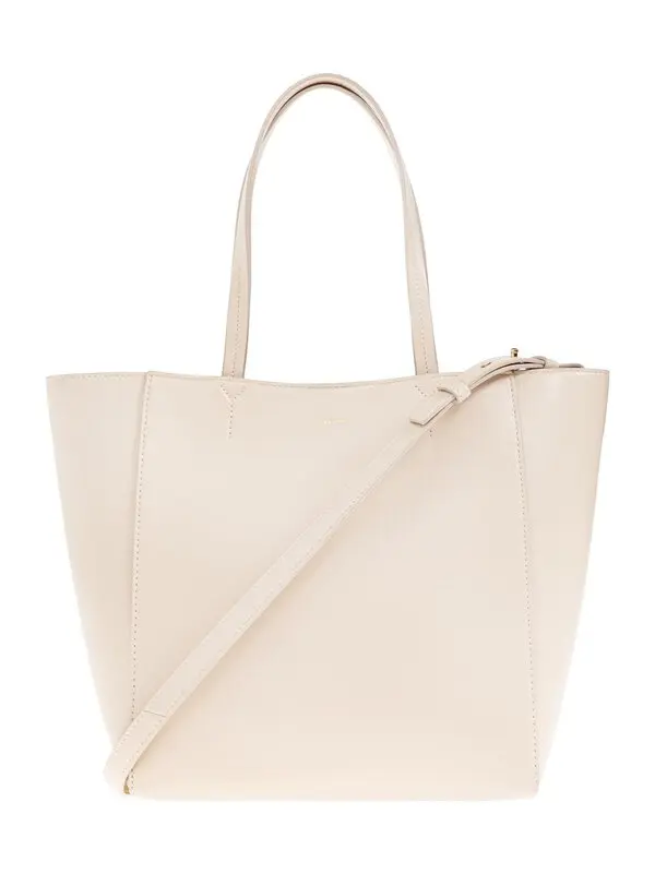 ANINE BING Elly Small Shopper Bag - Cream