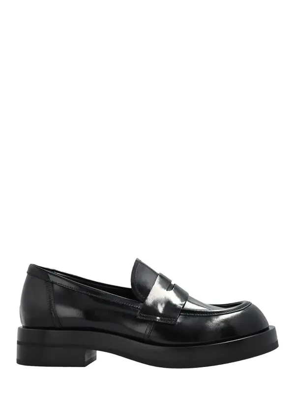 Agl Trudi Leather Loafers - Black
