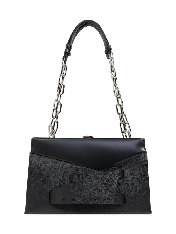 MAISON MARGIELA Snatched Medium Shoulder Bag - Black