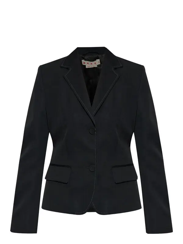 Marni Wool Blazer - Black