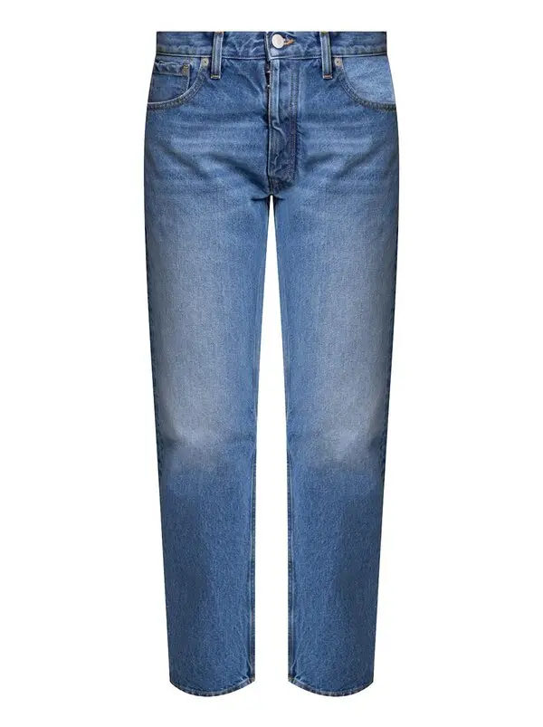 MAISON MARGIELA Distressed Straight-leg Jeans - Blue